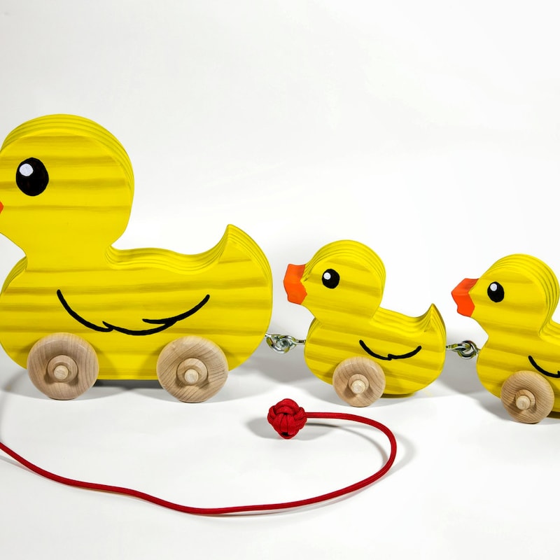 Wooden Pull Toy - Etsy