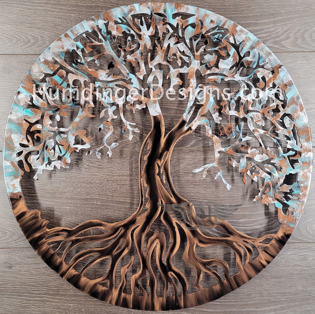 Extra Large - Tree of Life - 46 Inch Diameter - Wall Decor - Wall Art ...