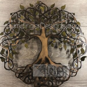 Tree of Life Infinity Tree Wall Decor Wall Art - Etsy