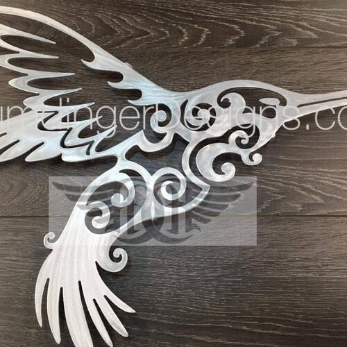 Hummingbird Metal Wall Art Metal Wall Decor - Etsy