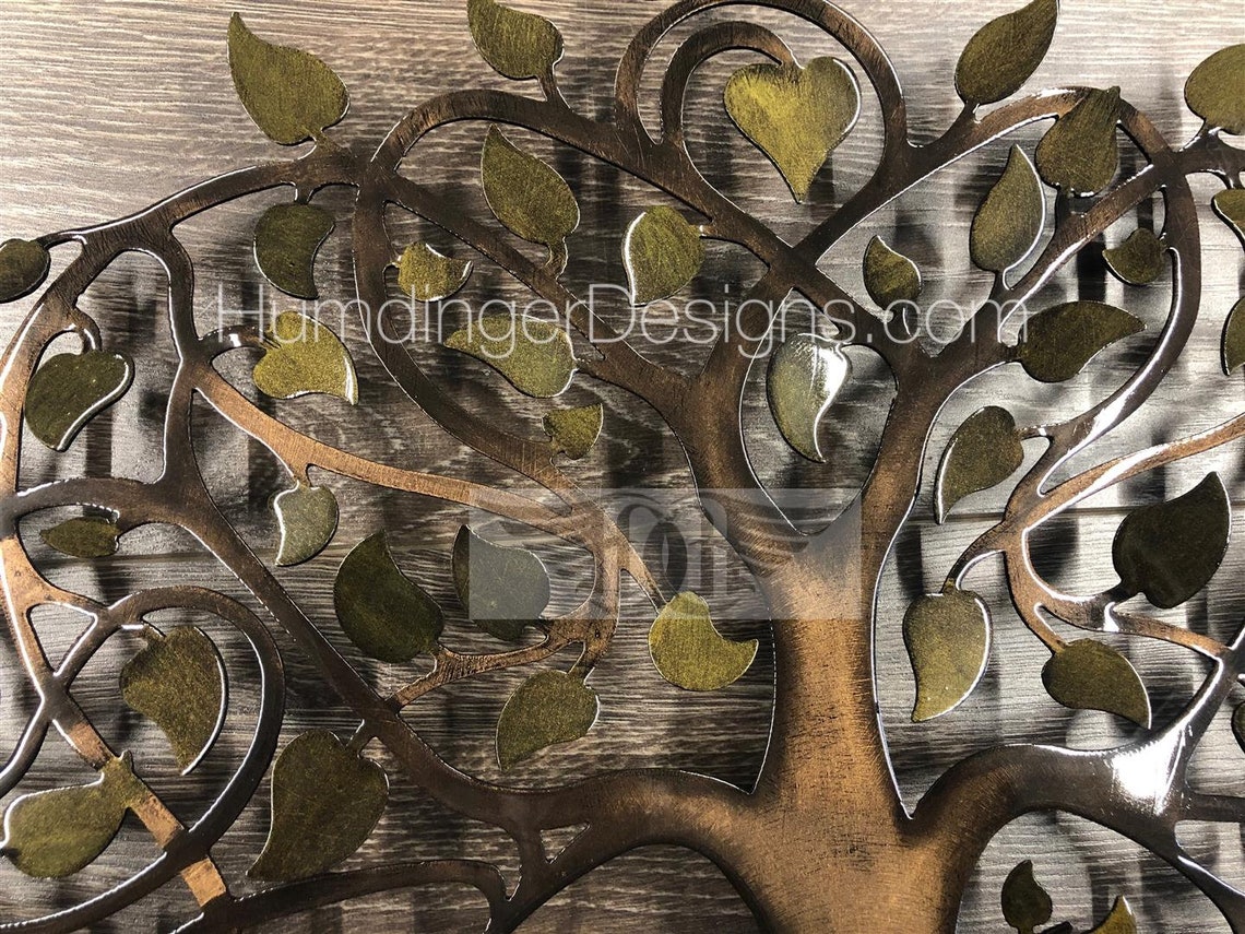 Tree of Life Infinity Tree Wall Decor Wall Art - Etsy