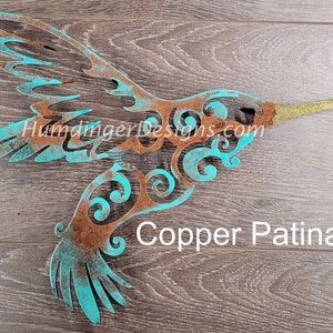 Hummingbird Metal Wall Art - Metal Wall Decor - Free Shipping ...