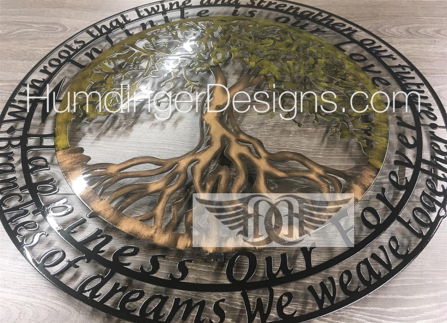 Tree of Life Infinity Tree Poem Original Anniversary | Etsy