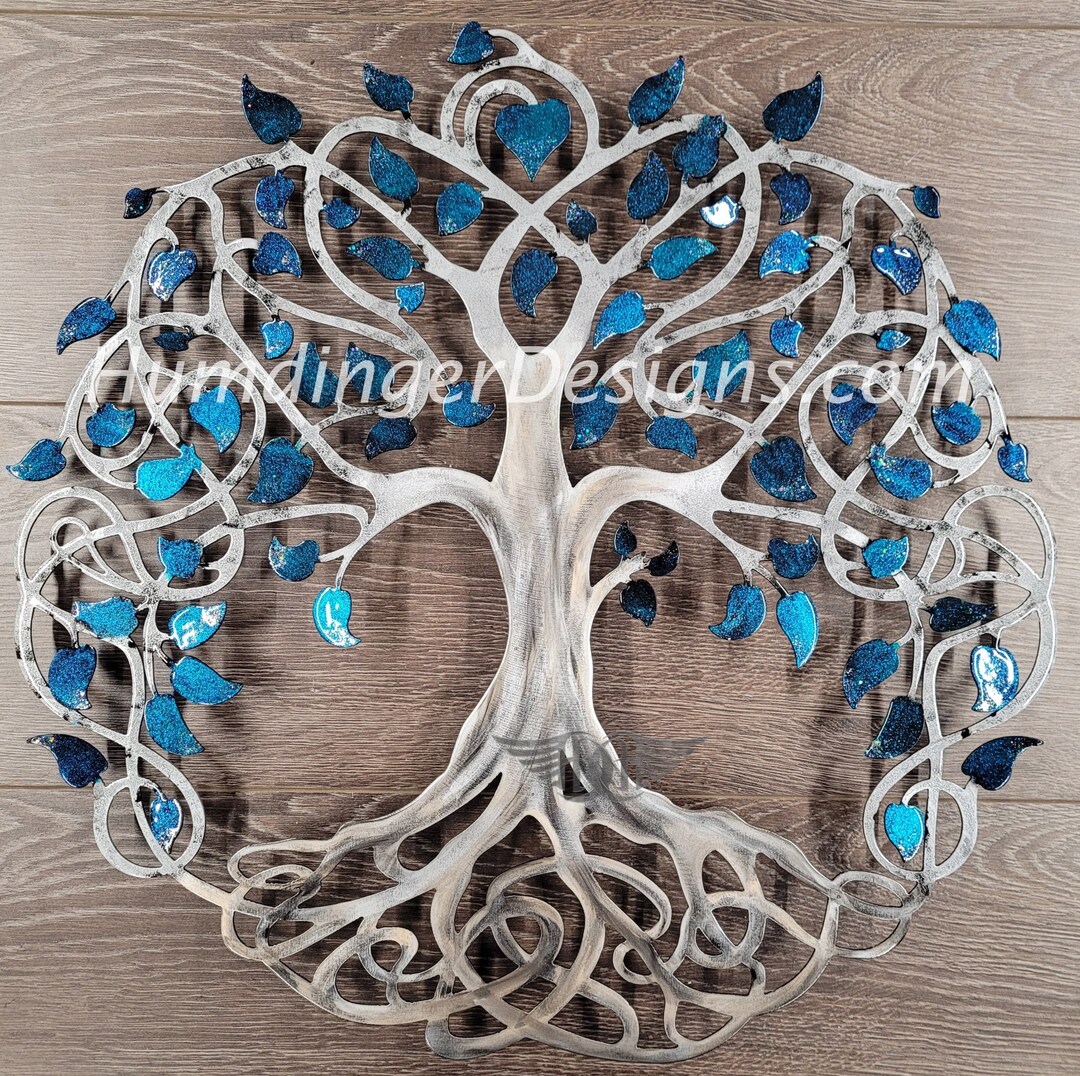 Tree of Life - Zen - Celtic - Infinity Tree - Outoor - Indoor - Wall ...