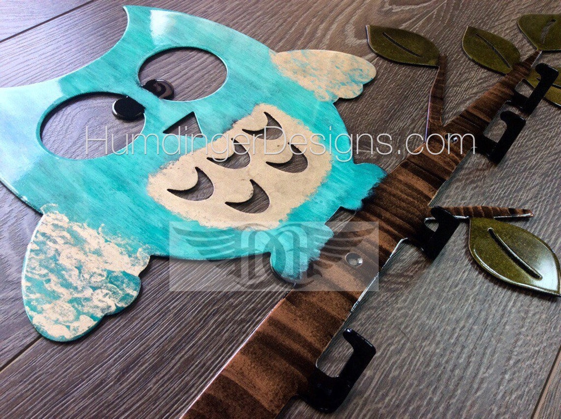 Wall Hooks Metal Owl Hooks Hanger Decor | Etsy