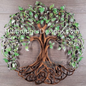 Infinity Tree - Sizes up to 45 Inches - Metal Wall Art - Decor - Indoor ...