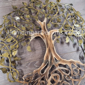 Tree of Life Infinity Tree Wall Decor Wall Art - Etsy