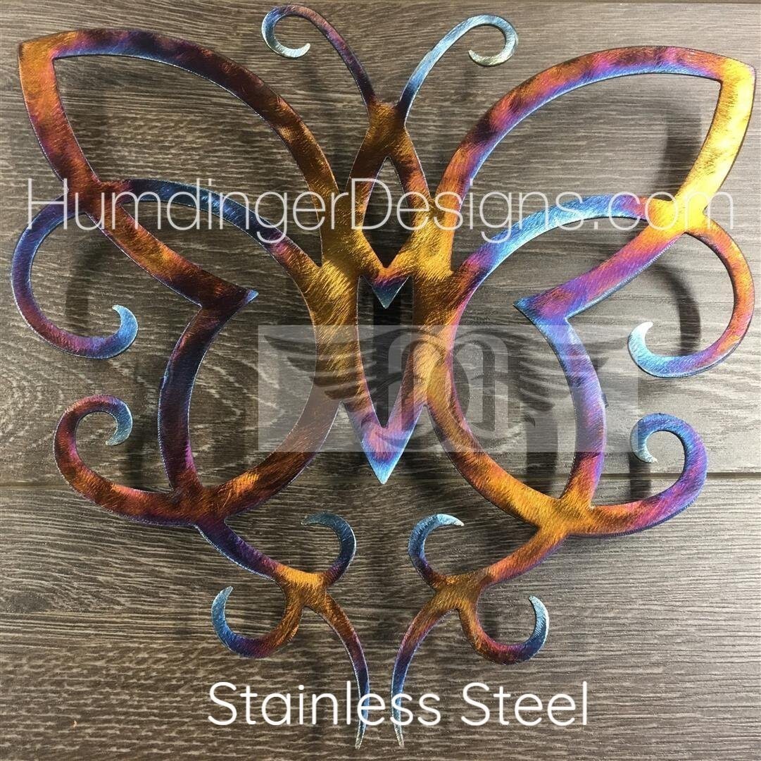 Butterfly Metal Wall Art - Many Sizes Available - Etsy