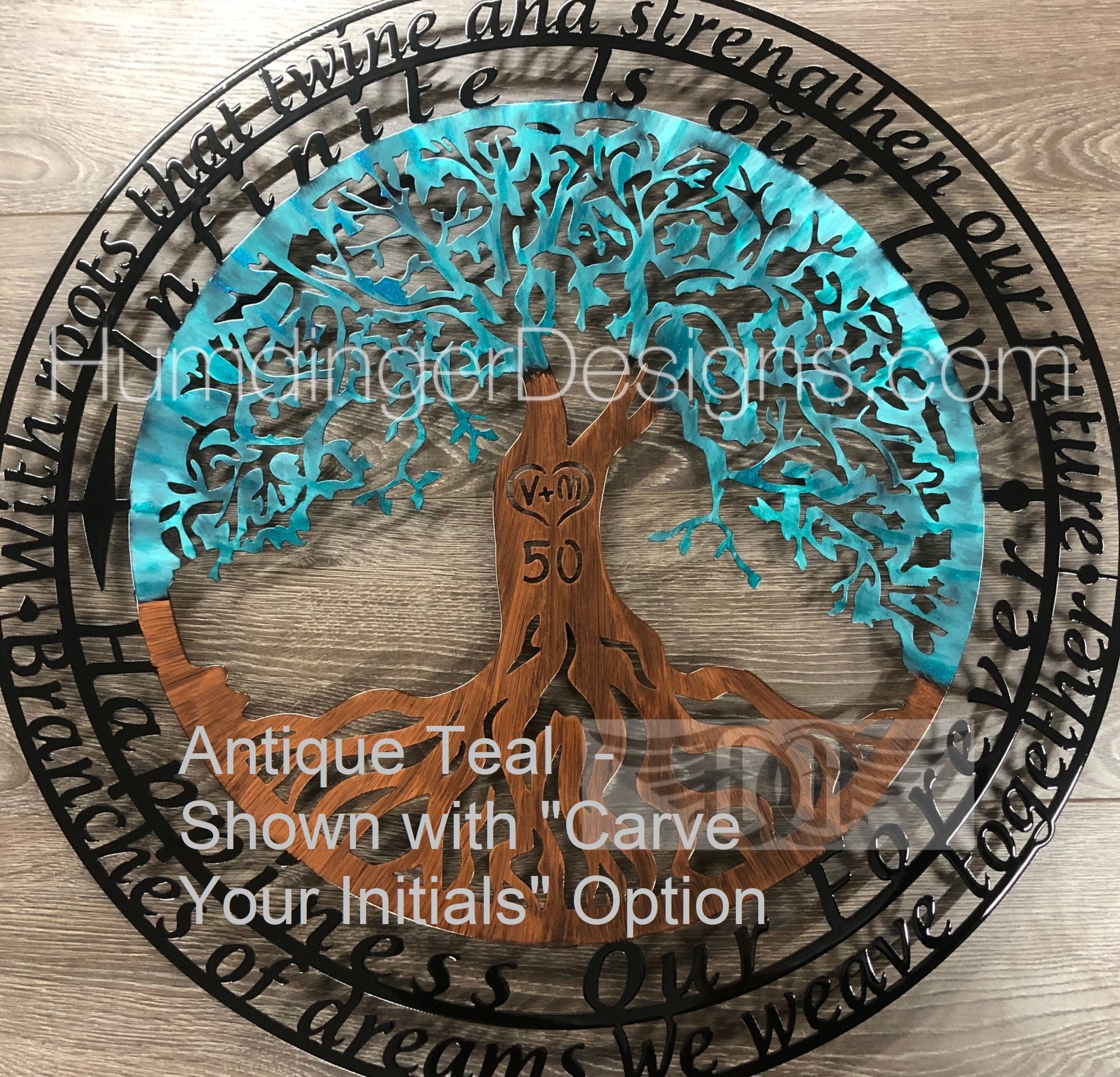 Tree of Life Infinity Tree Poem Original Anniversary | Etsy