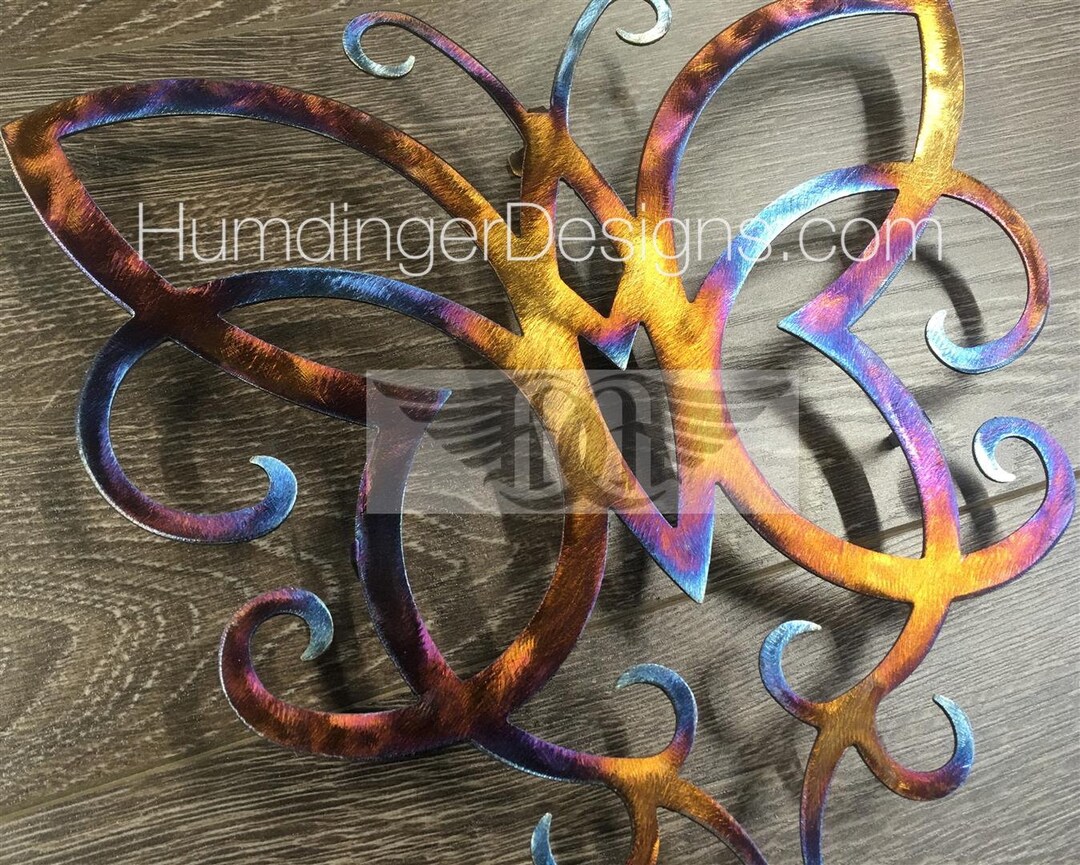 Butterfly Metal Wall Art - Many Sizes Available - Etsy