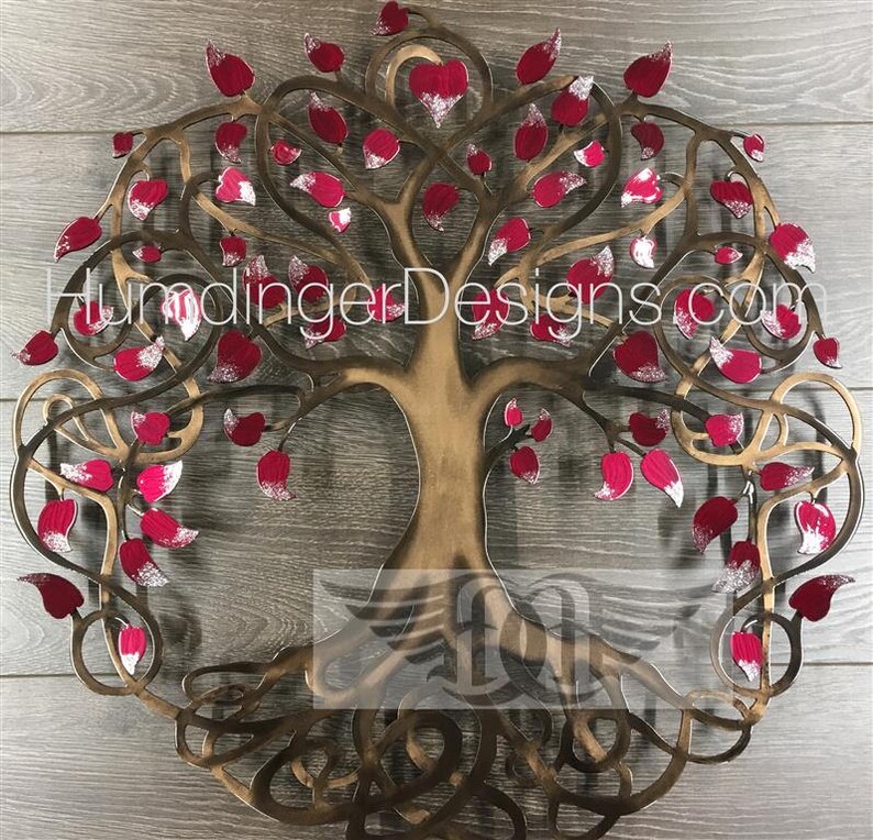 Tree of Life Infinity Tree Wall Decor Wall Art - Etsy