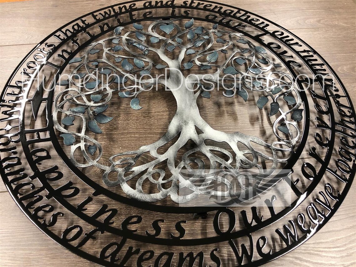 Infinity Tree with Poem Original Anniversary Wedding Gift | Etsy