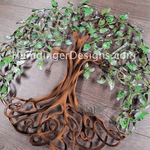 Infinity Tree - Sizes up to 45 Inches - Metal Wall Art - Decor - Indoor ...