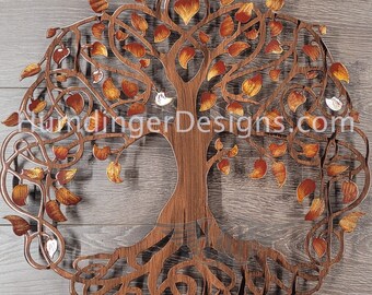 Green Pearl Infinity Tree Metal Tree Wall Art Unique Gift - Etsy