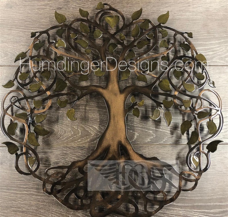 Tree of Life Infinity Tree Wall Decor Wall Art | Etsy