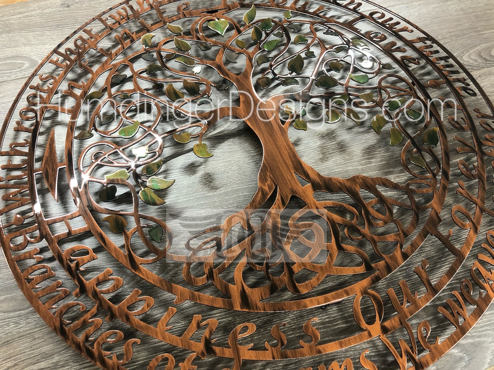 Tree of Life Infinity Tree Poem Original Anniversary | Etsy