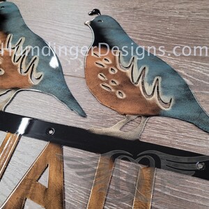 Quail Crossing - Quail X-ING - Sign - Metal Art for Yard and Garden ...