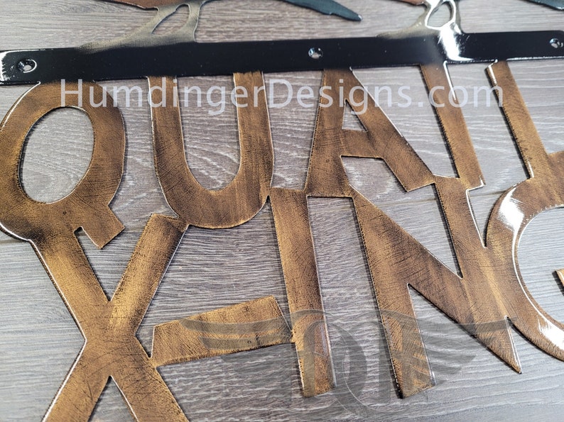 Quail Crossing - Quail X-ING - Sign - Metal Art for Yard and Garden ...