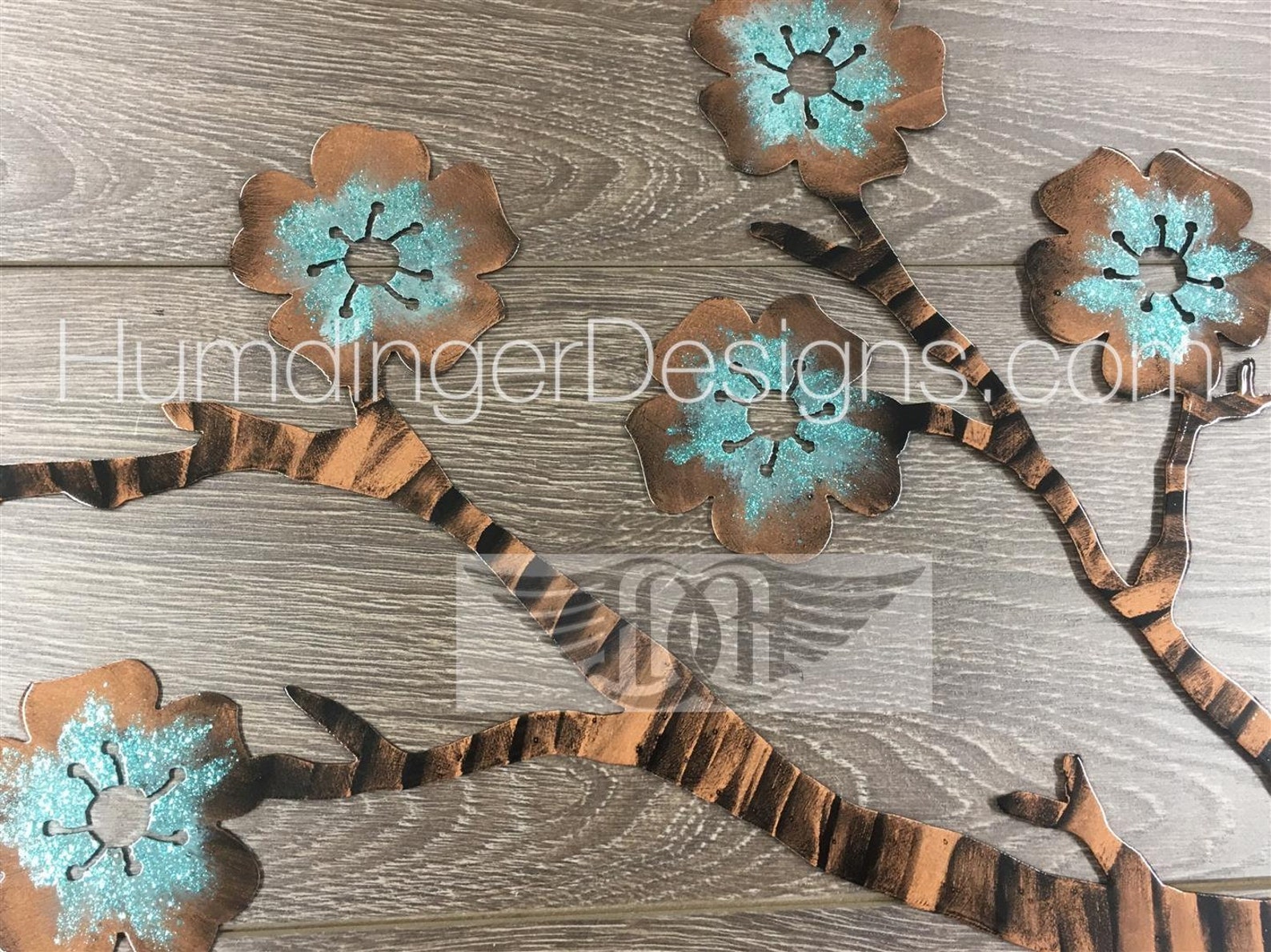 Cherry Blossom Branch Metal Wall Art Free Shipping - Etsy