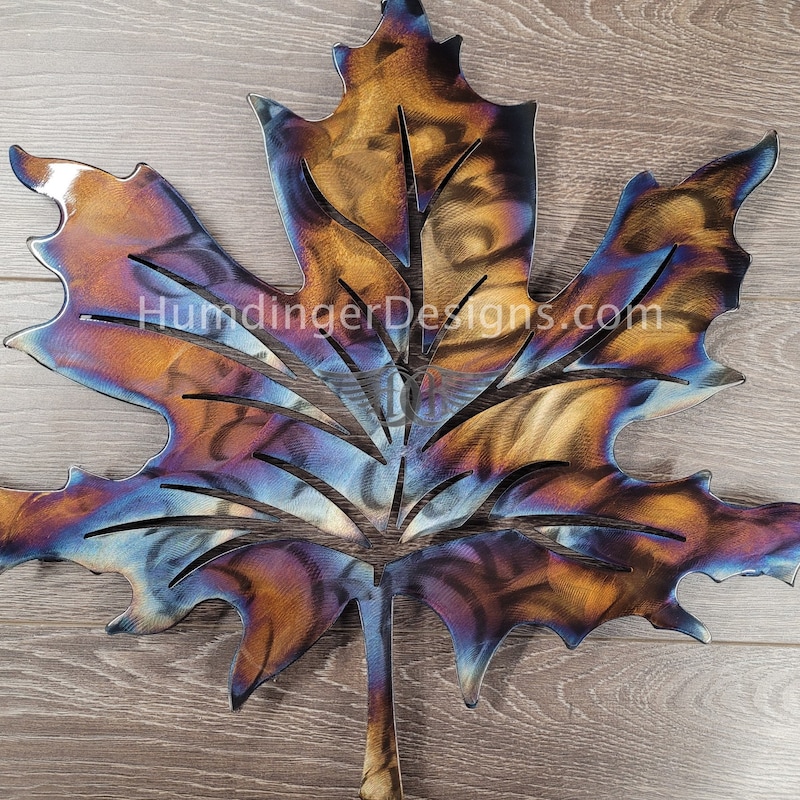 Metal Maple Leaves - Etsy