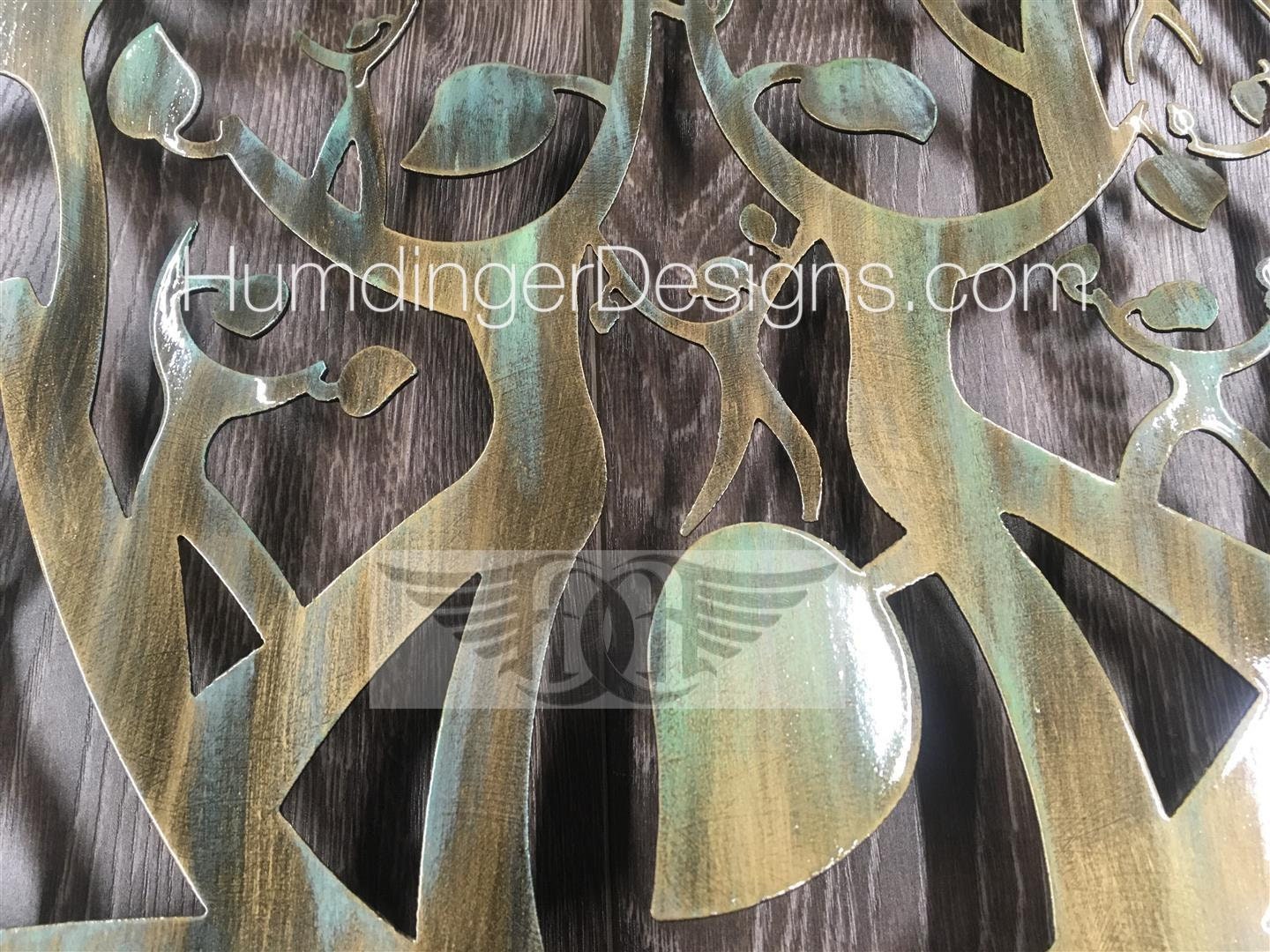 Family Tree Metal Wall Decor Wall Sculpture Brass Verdigris | Etsy