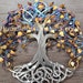 Infinity Tree of Life 2 Piece Stainless Steel - Etsy