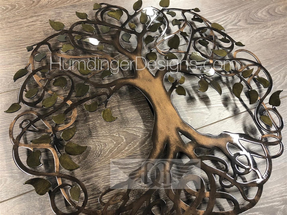 Tree of Life Infinity Tree Wall Decor Wall Art | Etsy