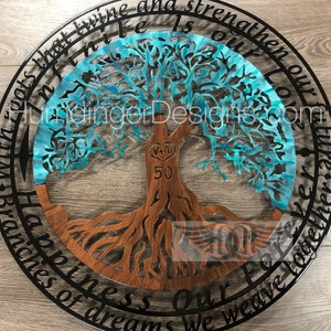 Custom - Tree of Life - Infinity Tree Poem - Anniversary Gift - Wedding ...