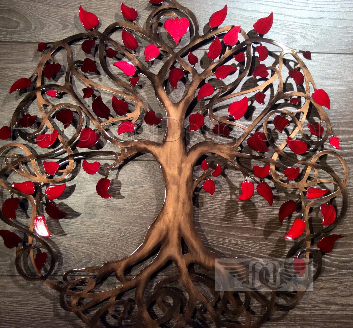Thank You Gift Tree of Life Infinity Tree Wall Decor Wall Art - Etsy