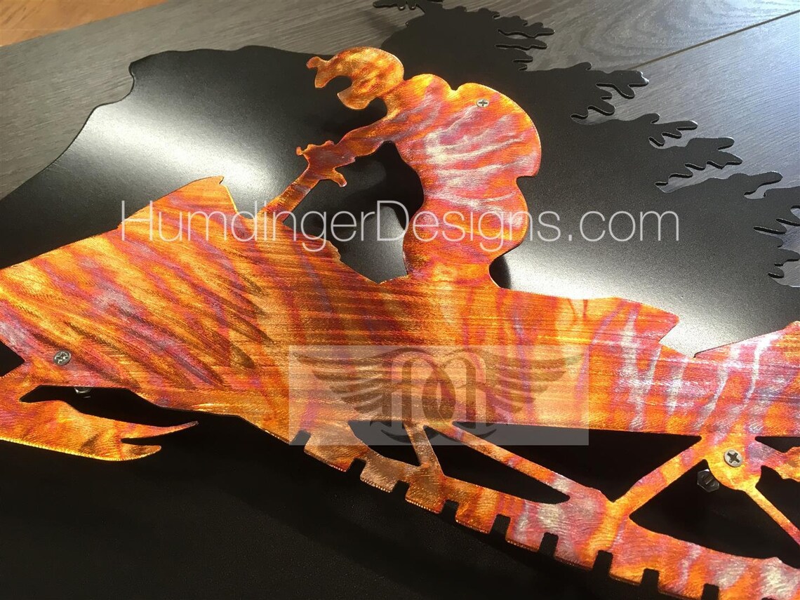 Man Cave Snowmobile Wall Art - Etsy