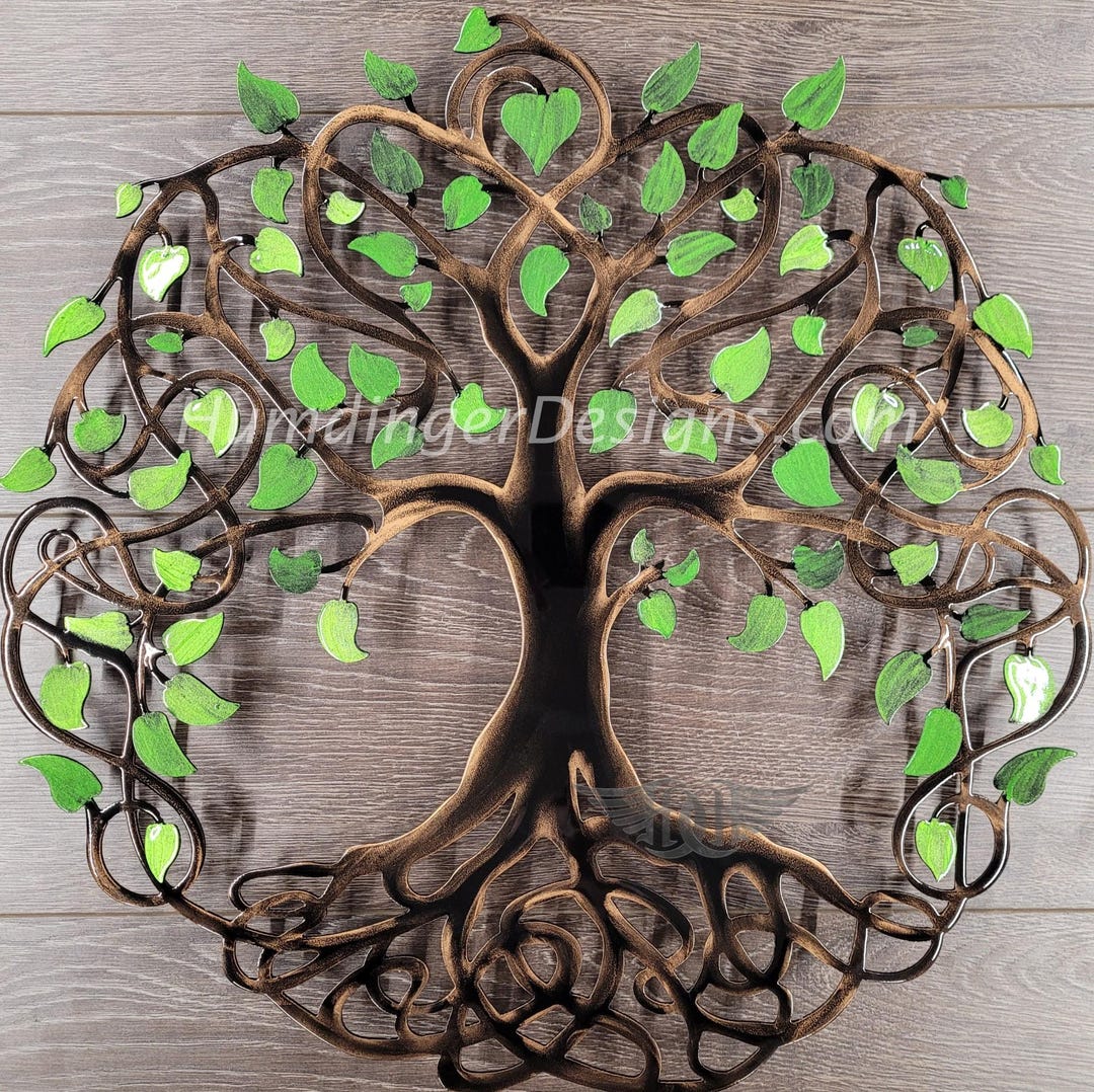 Infinity Tree - Sizes to 45 Inches - Metal Wall Art - Decor - Indoor ...