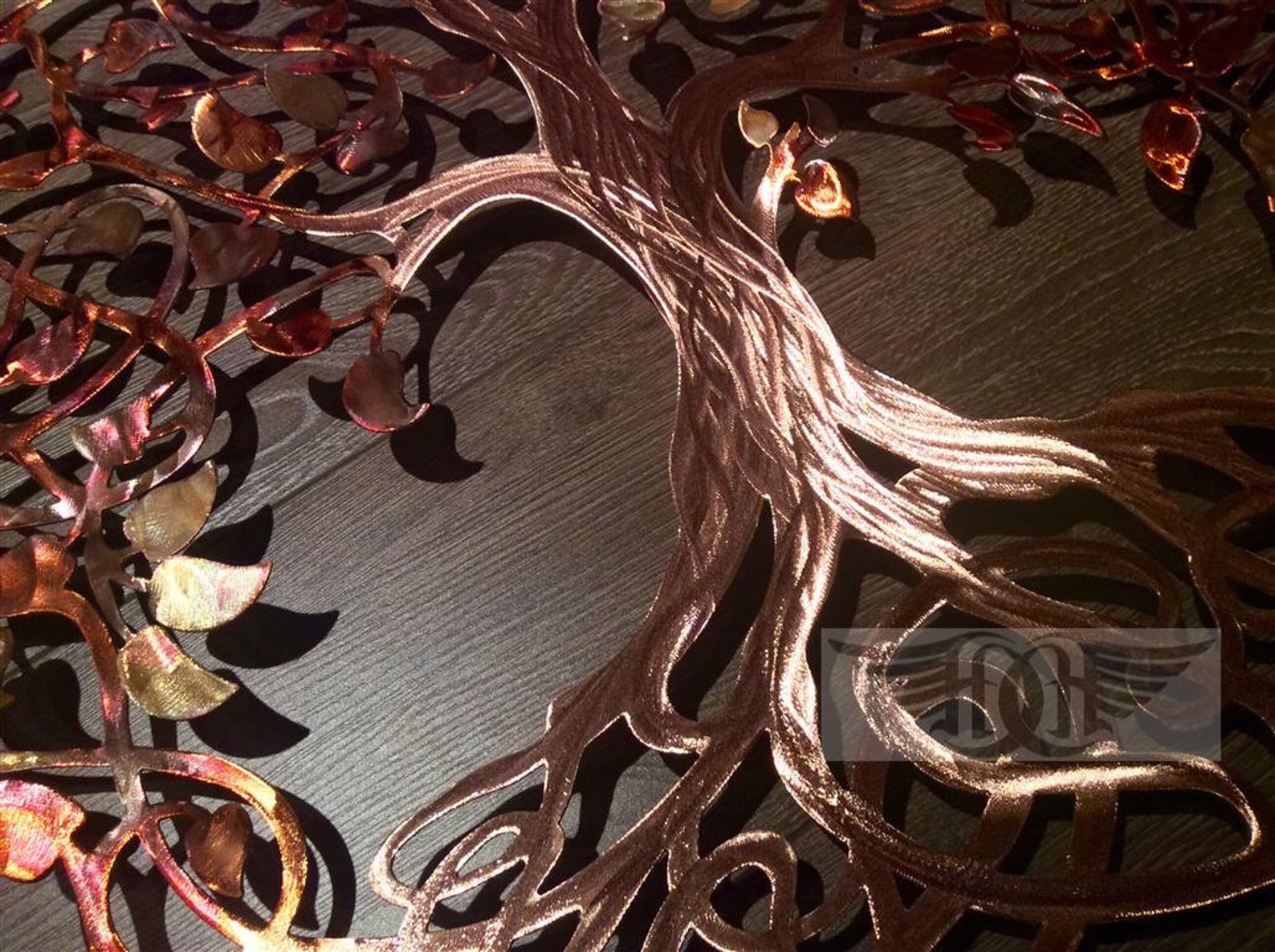 Copper Tree of Life Infinity Tree Wall Decor Wall Art - Etsy