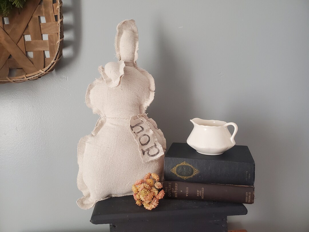 Drop Cloth Bunny Pattern - Etsy