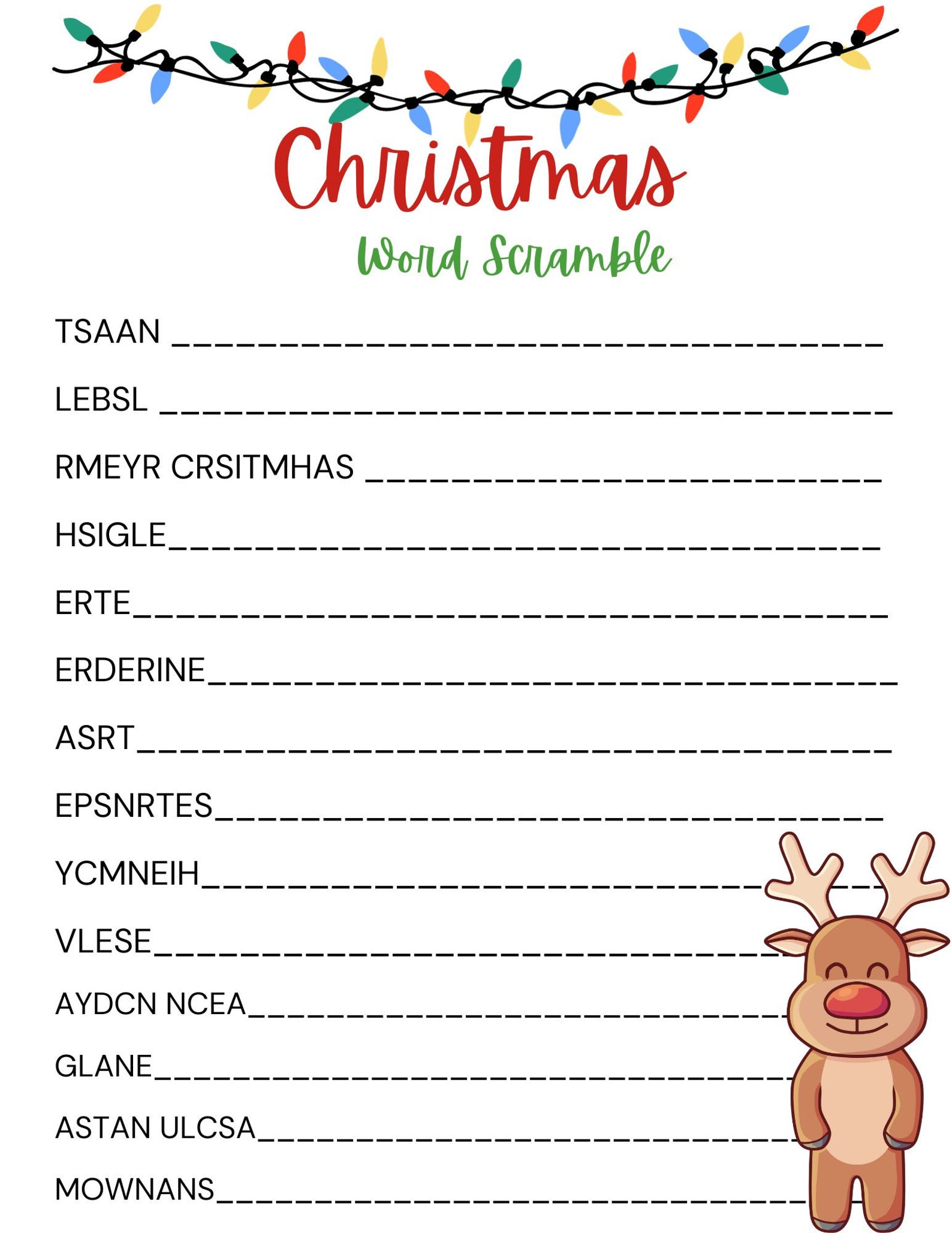 Christmas Word Scramble Holiday Word Scramble Christmas Game christmas-word-scramble-holiday-word-scramble-christmas-game
