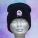 Pastel Goth Drippy Eyeball Embroidered Beanie - Etsy