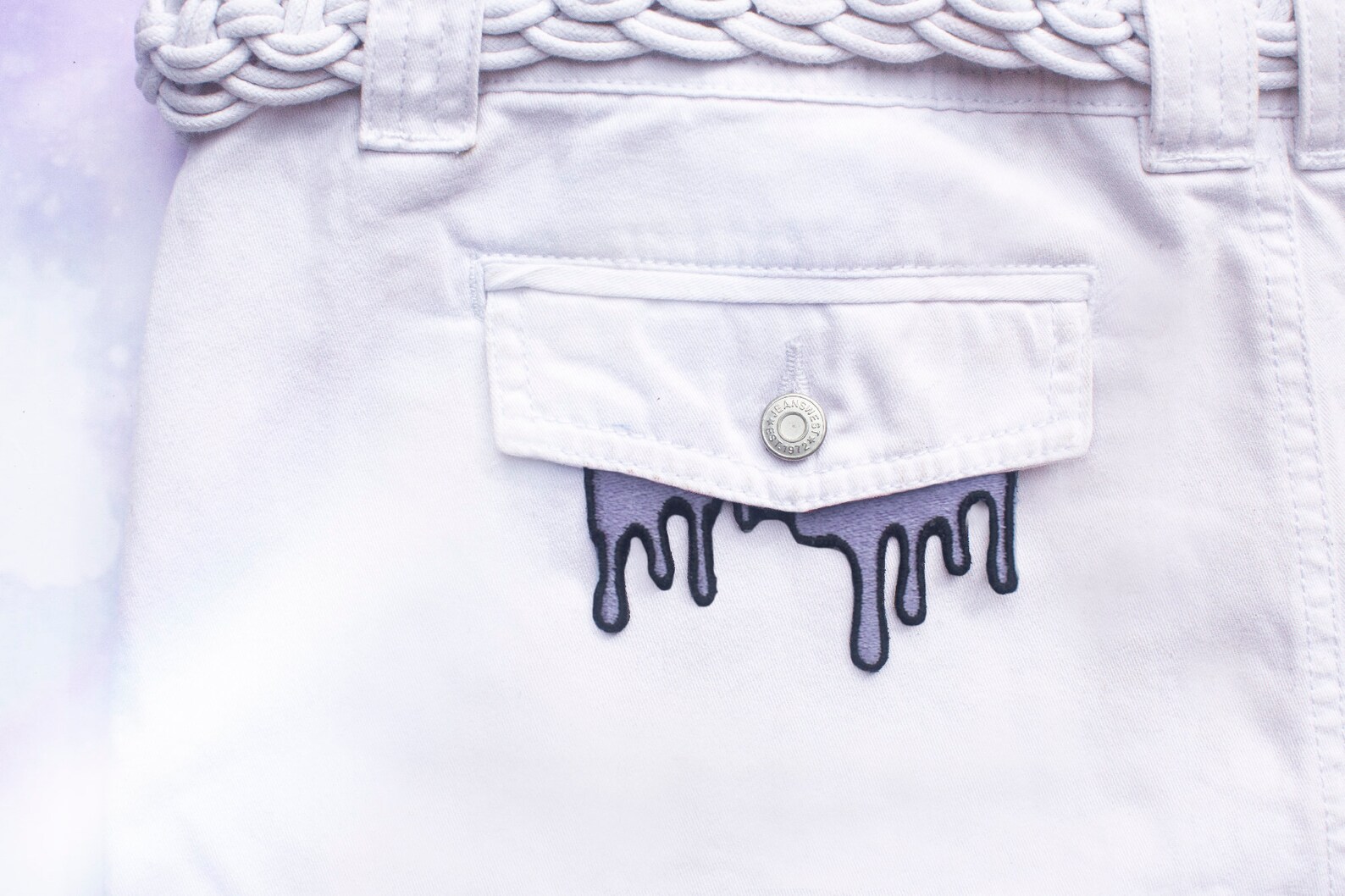 Horror Blood Drip | Embroidered Patch - Etsy