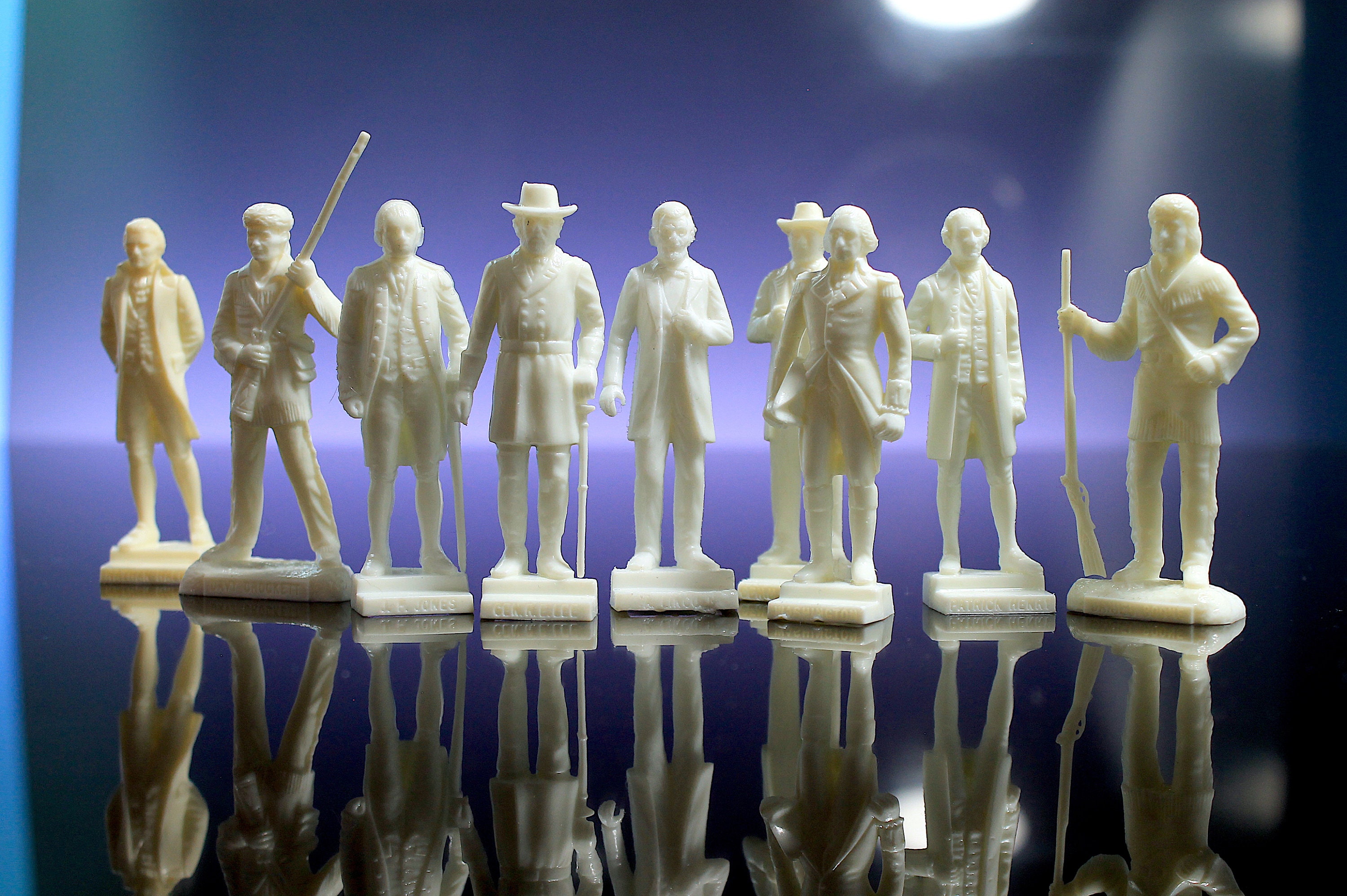 American Heroes Nabisco Cereal Premium American Hero Plastic Figure Set ...