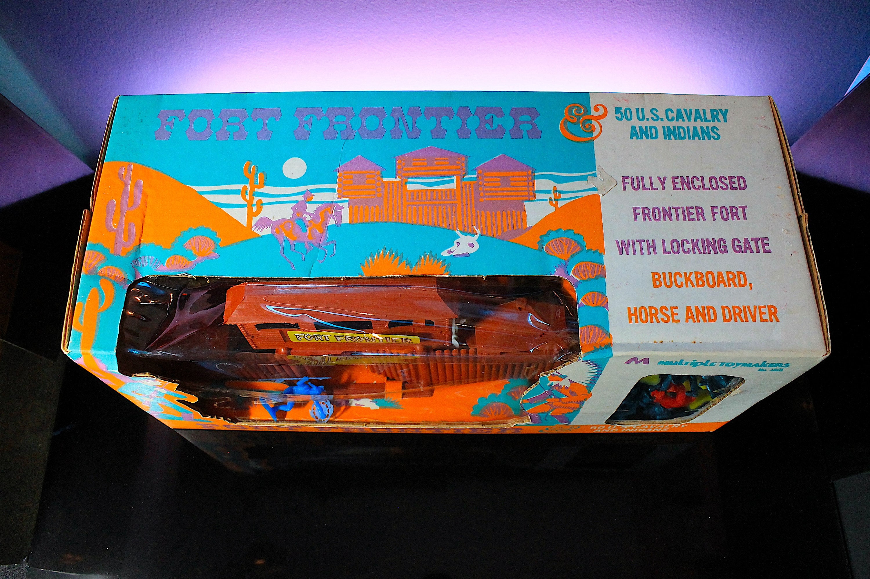 MPC Fort Frontier Vintage Playset #1501 With Box - Etsy