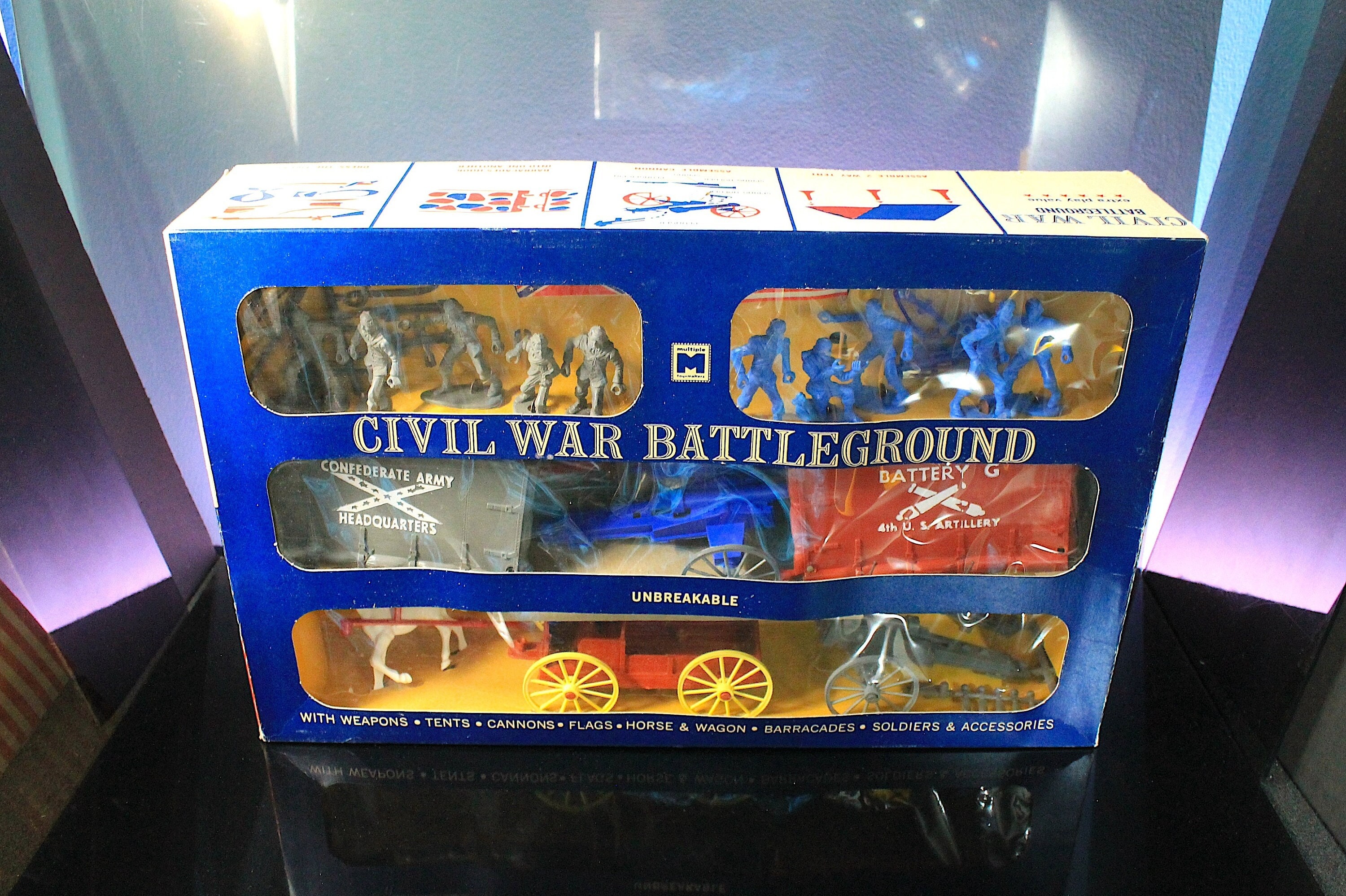 MPC Civil War Battleground Vintage Ringhand Playset #1205 - Etsy