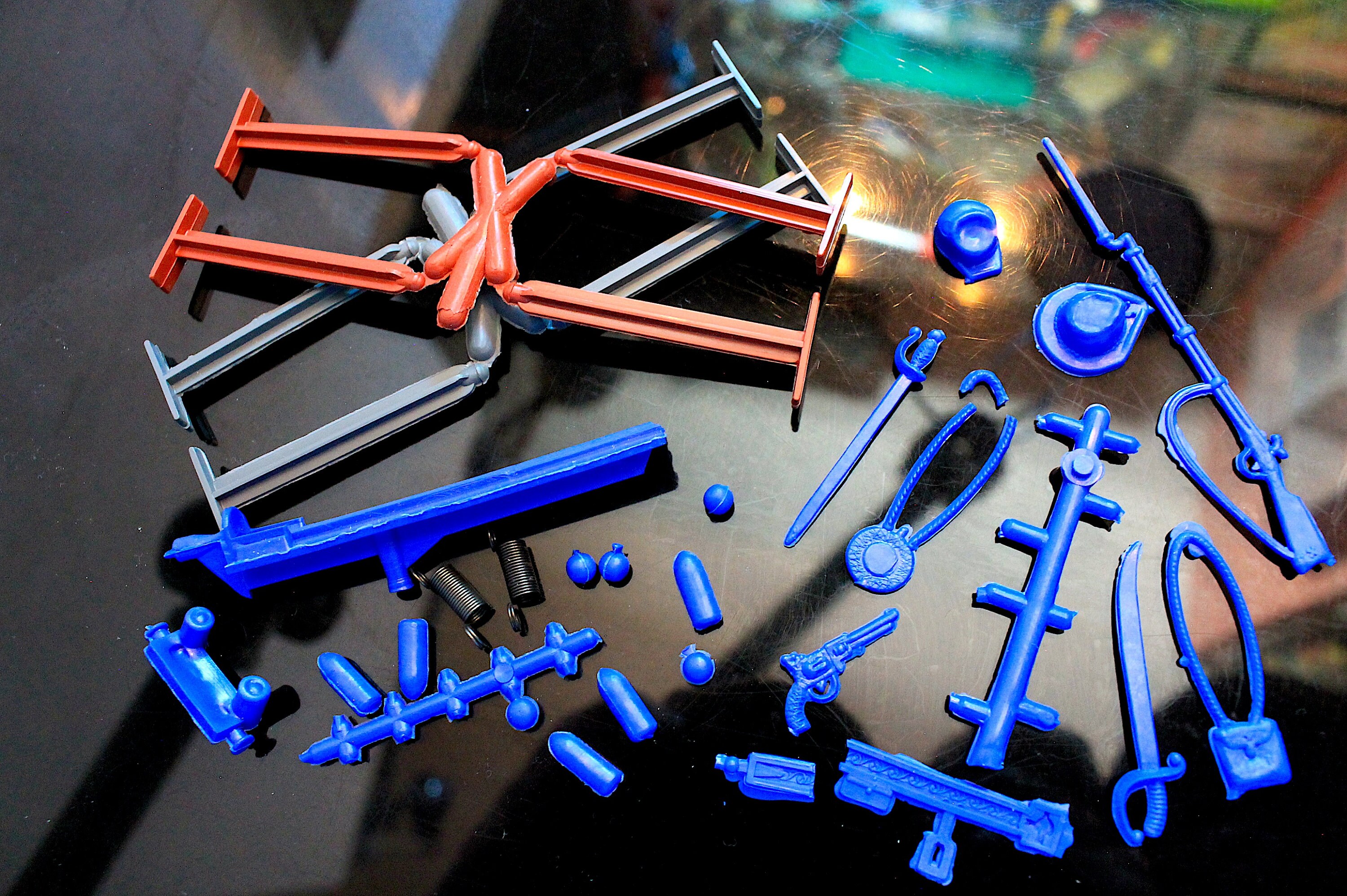 MPC Civil War Battleground Vintage Ringhand Playset #1205 - Etsy