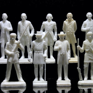 American Heroes Nabisco Cereal Premium American Hero Plastic Figure Set ...