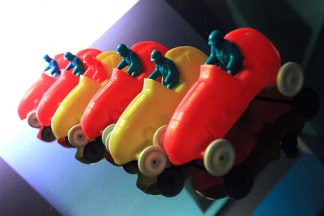 Vintage Plastic Indy Race Car Souvenir - Etsy