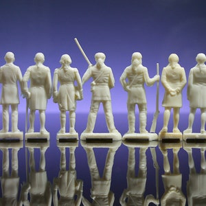 American Heroes Nabisco Cereal Premium American Hero Plastic Figure Set ...