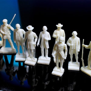 American Heroes Nabisco Cereal Premium American Hero Plastic Figure Set ...