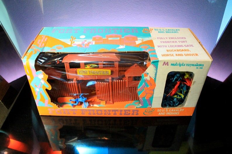 MPC Fort Frontier Vintage Playset #1501 With Box - Etsy