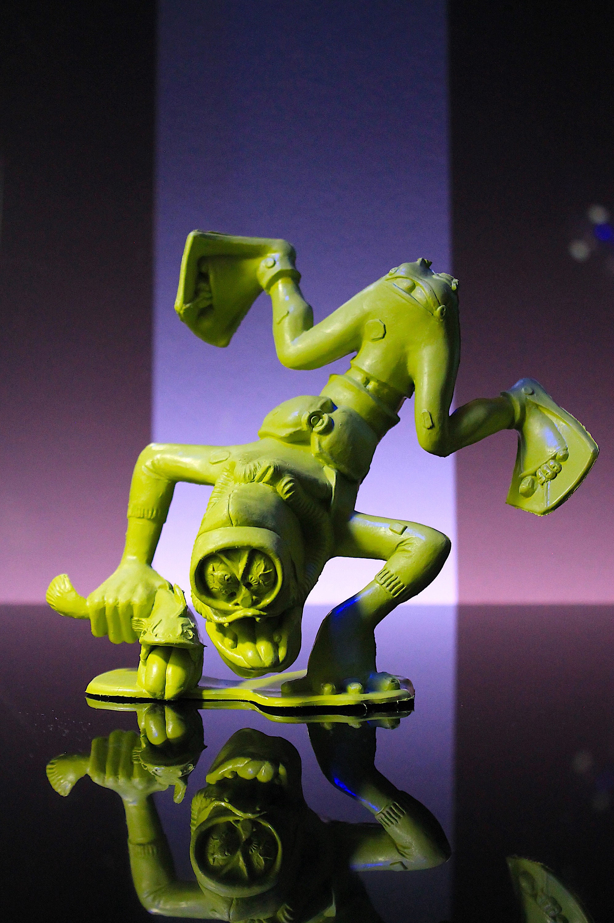 Marx Nutty Mad Dippy the Deep Diver Lime Green Color - Etsy