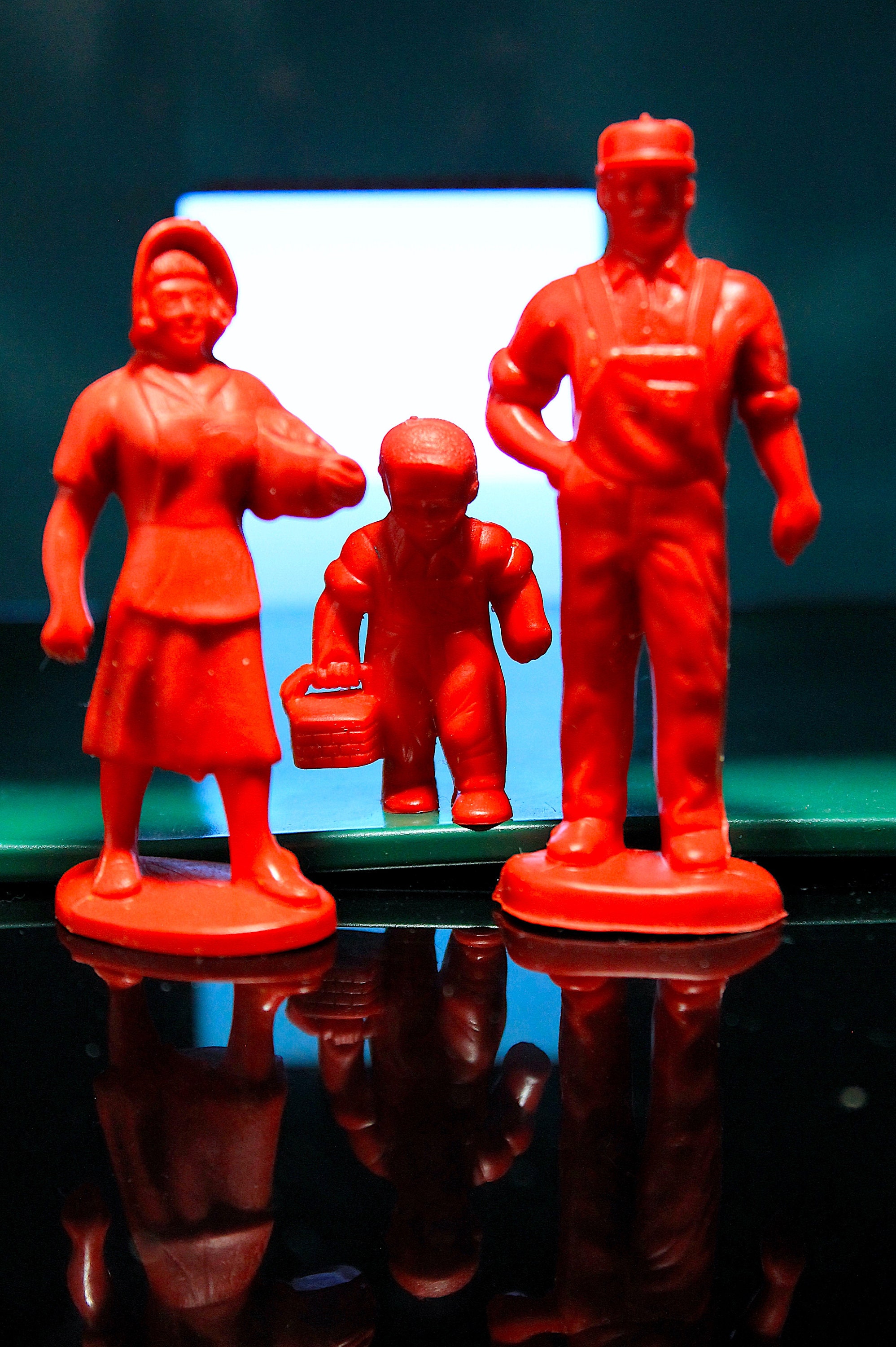 Ohio Art Farm Set Figures Barn Vintage Playset - Etsy