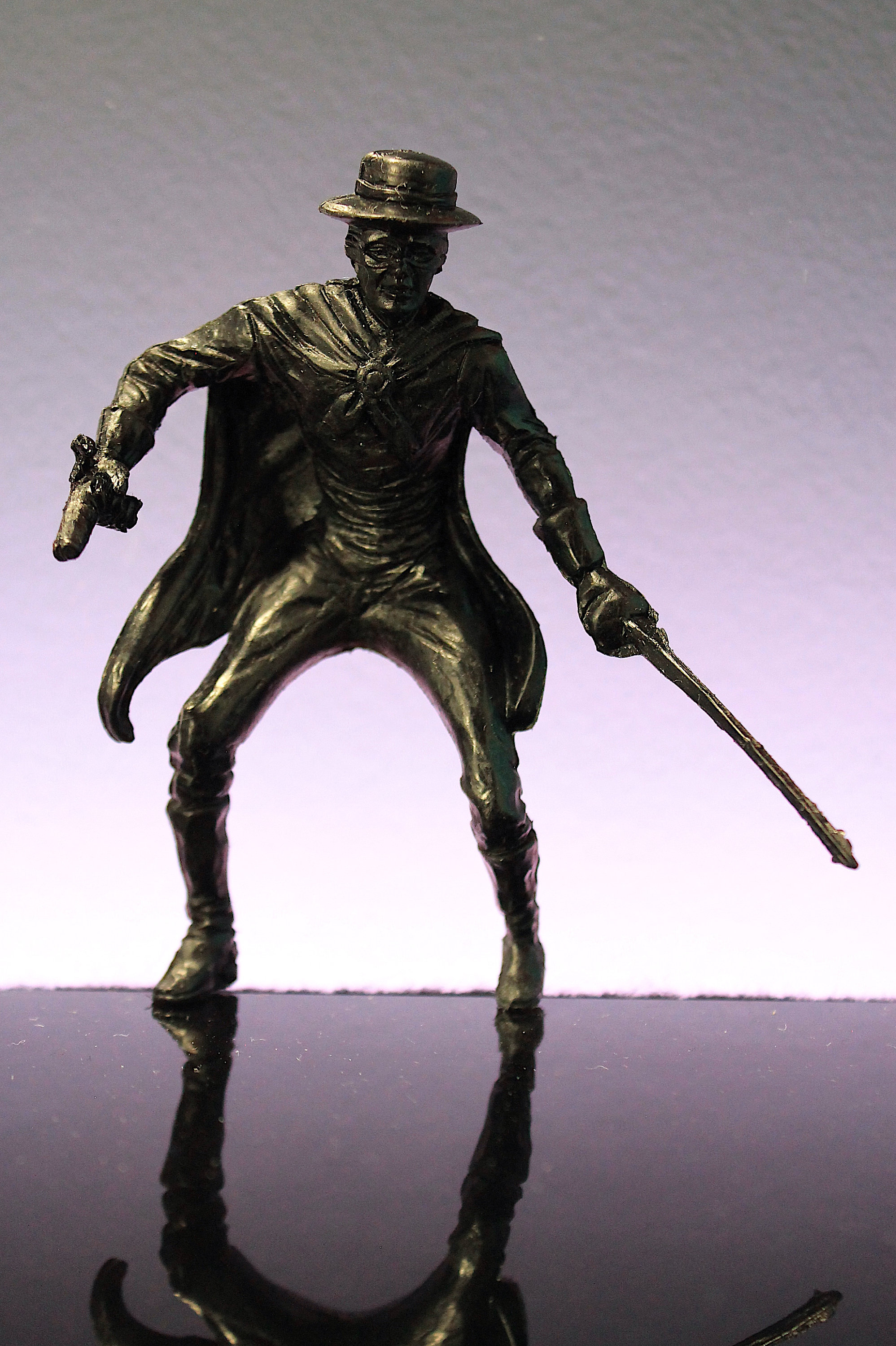 Walt Disney Zorro Vintage Lido Mounted Plastic Figure - Etsy