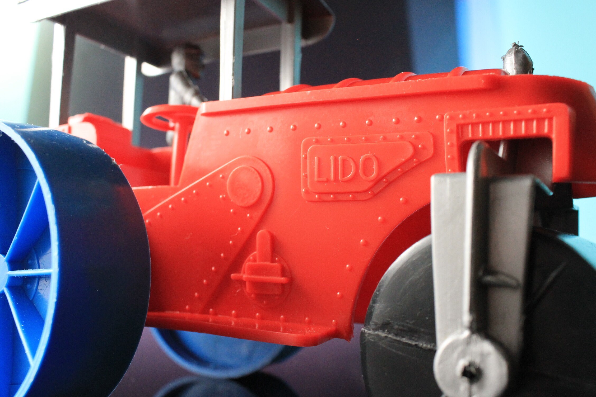 Lido Plastic Steamroller Vintage Road Roller Construction Toy - Etsy