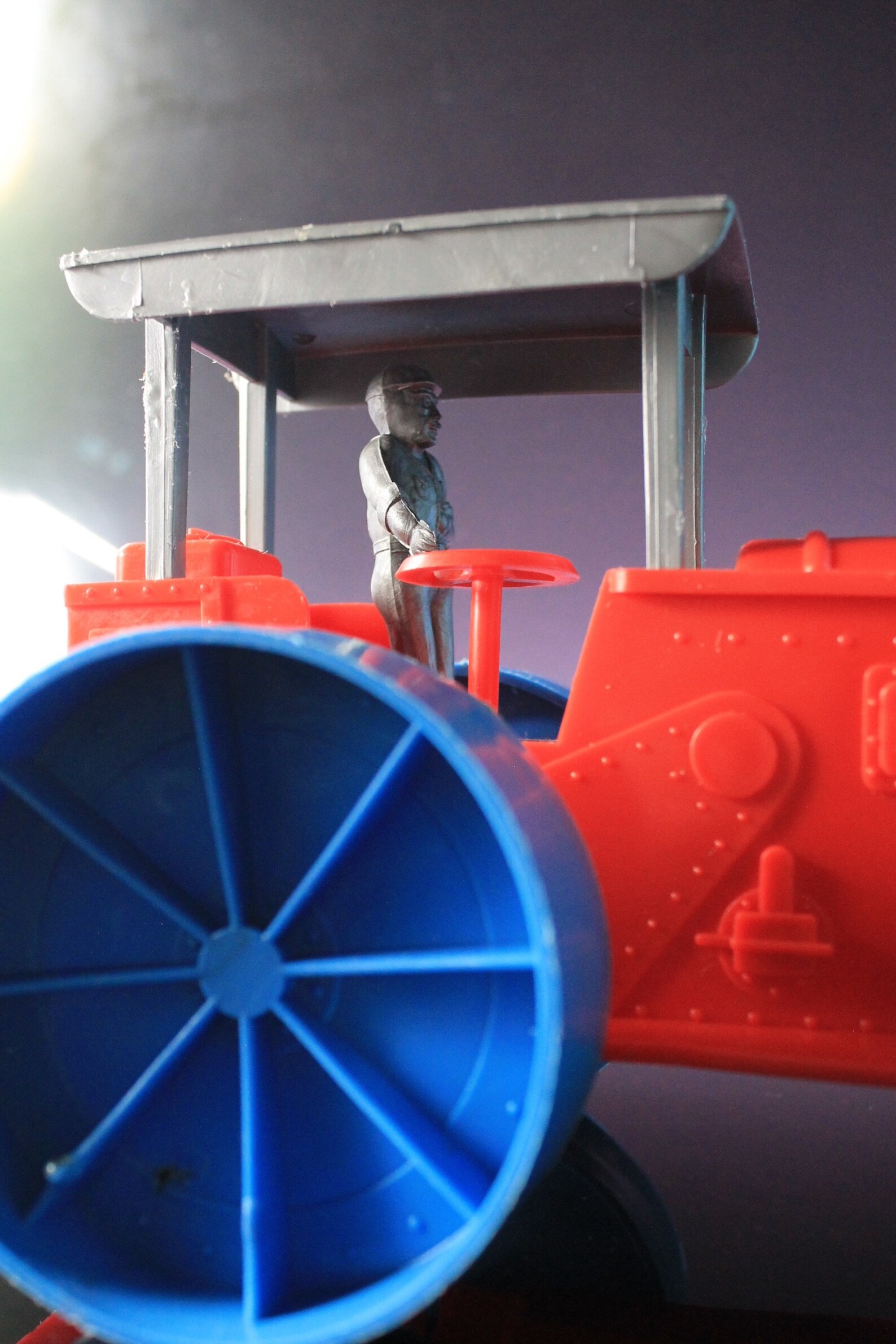 Lido Plastic Steamroller Vintage Road Roller Construction Toy - Etsy